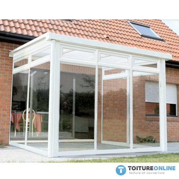 Pergola aluminium 3x3 m, pergola en kit 3x3 m - toiture-online.com