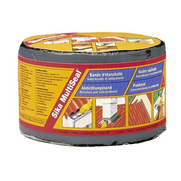 Bande d'étanchéité Multiseal Gris 100mmx10m par 3 - toiture-online.com