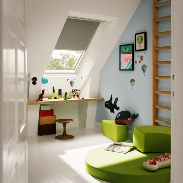 Store Velux Occultant Manuel DKL SK06 Beige (1085) - toiture-online.com
